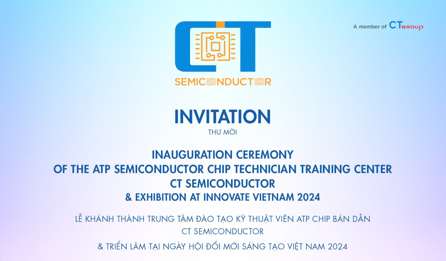 CT SEMICONDUCTOR IS ABOUT TO INAUGURATE THE ATP SEMICONDUCTOR CHIP ...