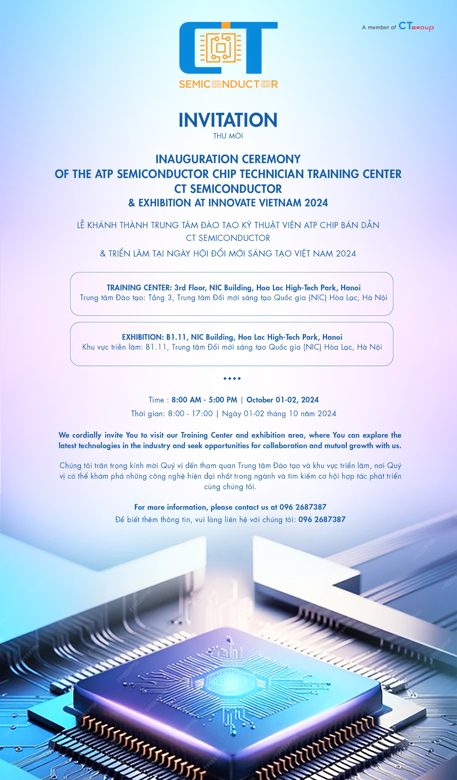 CT SEMICONDUCTOR IS ABOUT TO INAUGURATE THE ATP SEMICONDUCTOR CHIP ...